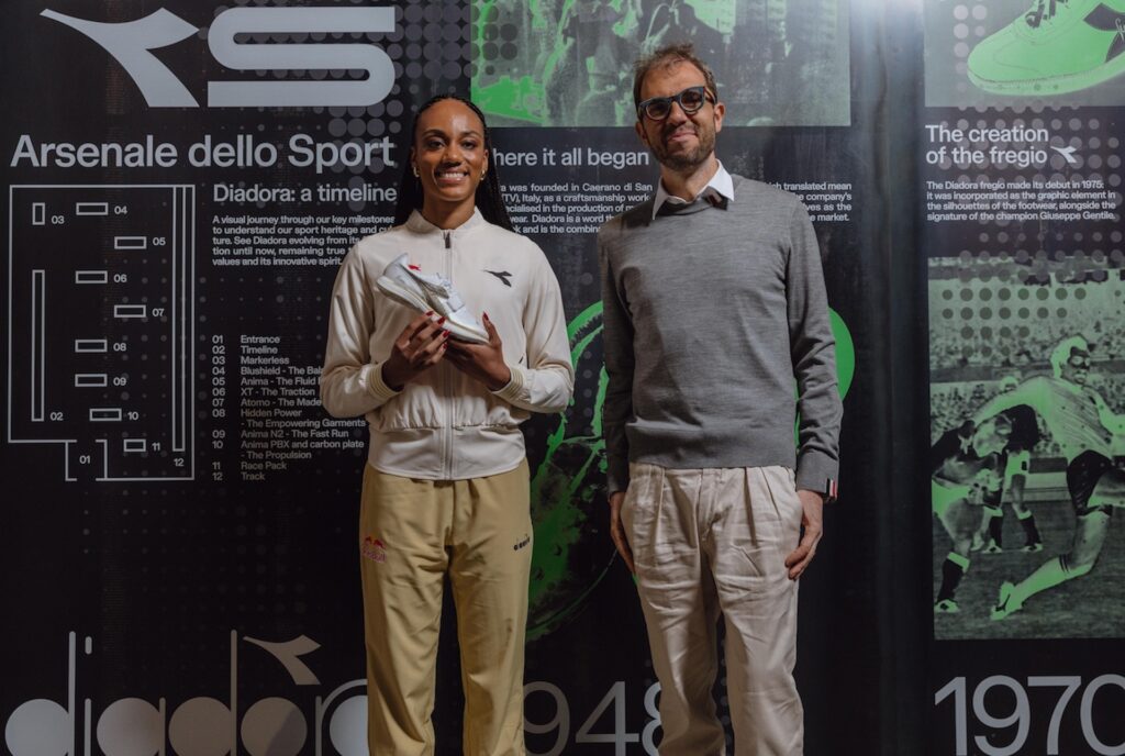 Diadora continua il proprio volo nell’atletica: Larissa iapichino entra ...